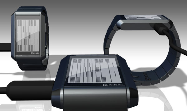 Tokyoflash Right Angle LCD Watch With USB Memory Is Much Easier To Read ...