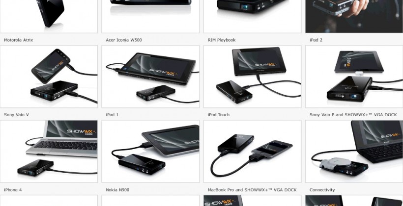 MicroVision SHOWWX+ HDMI pico-projector adds HDMI input - SlashGear