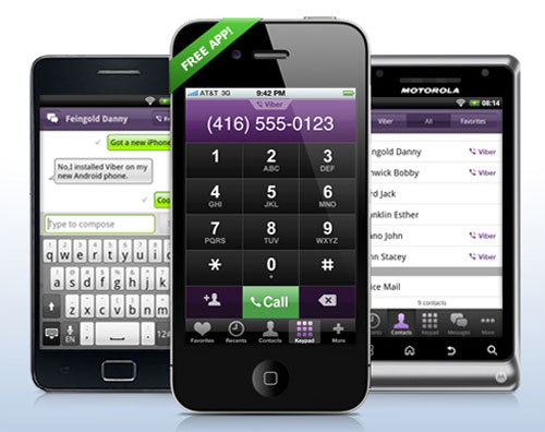 Viber brings free text and VoIP calls to iPhone and Android - SlashGear