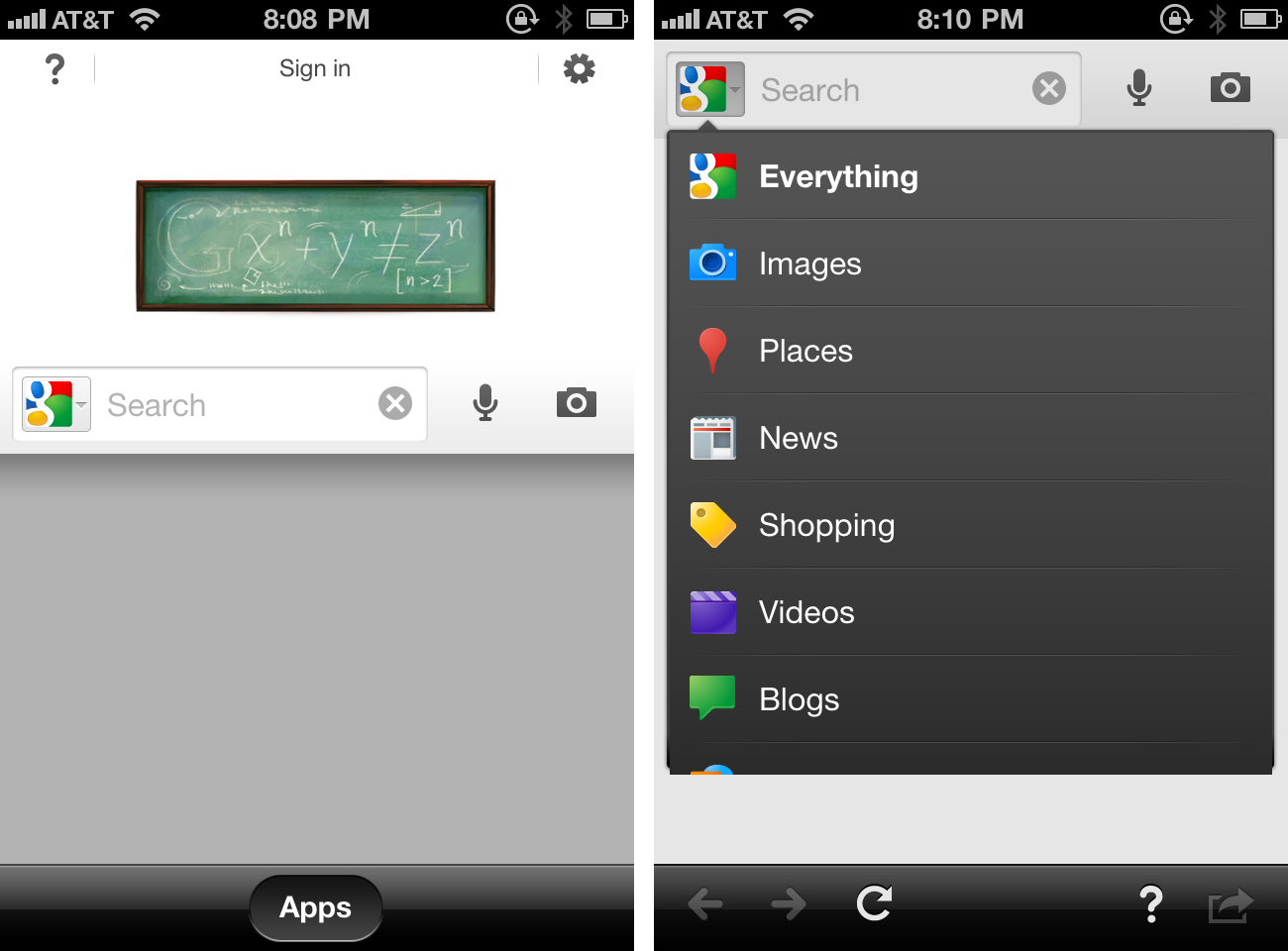 Google Updates iOS Search App With Instant Pages - SlashGear Google Updates iOS Search App With Instant Pages - SlashGear