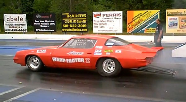 Electric 1981 Chevy Camaro drag car runs 10.08 in quarter mile - SlashGear