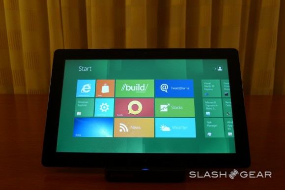 Windows 8 Tablet Hands-on - SlashGear