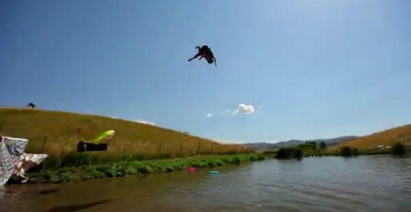 Slingshot slip and slide is awesomely dangerous - SlashGear