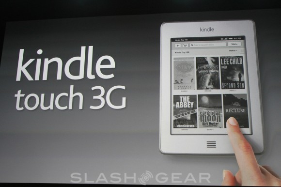 $99 Kindle Touch plus Kindle Touch 3G official - SlashGear