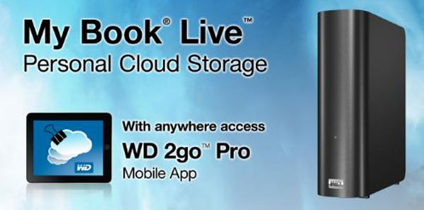 WD offers WD 2go and WD 2go Pro apps for My Book Live Personal drive ...