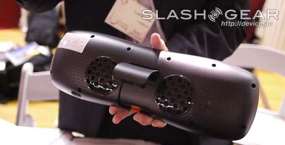 Logitech Wireless Boombox Hands-on [Video] - SlashGear