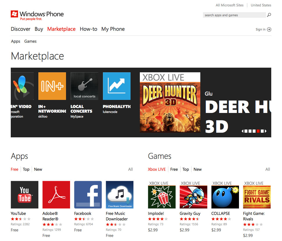 Microsoft launches new web-based Windows Phone Marketplace - SlashGear Microsoft launches new web-based Windows Phone Marketplace - SlashGear