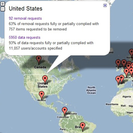Google reveals surge in US user data and takedown requests - SlashGear