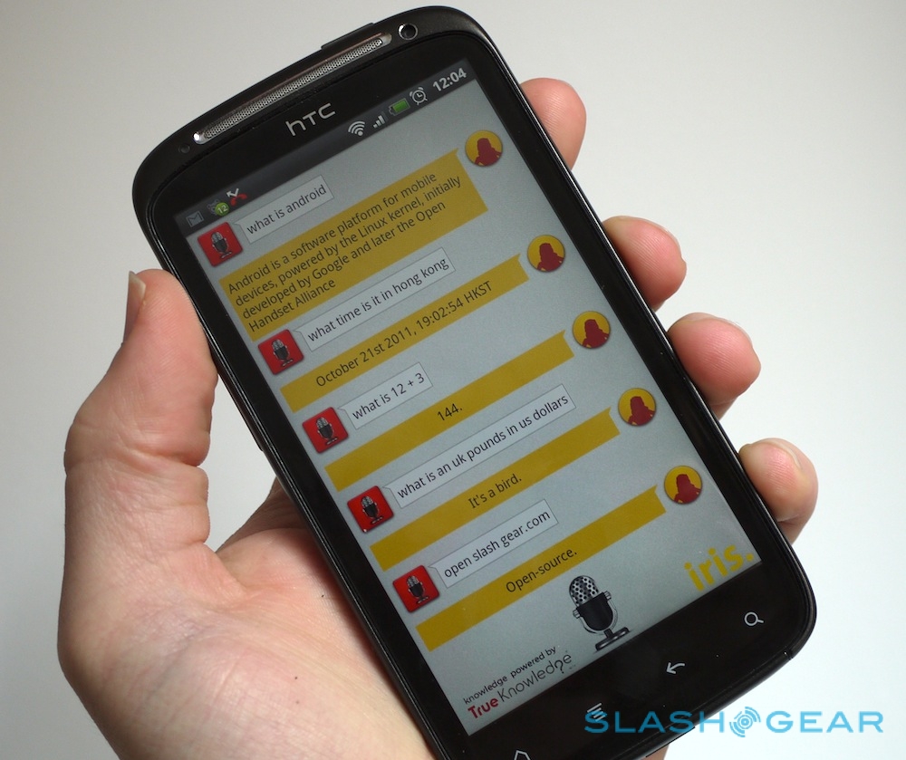 Iris voice control app is dev's 8hr attempt at Siri for Android - SlashGear