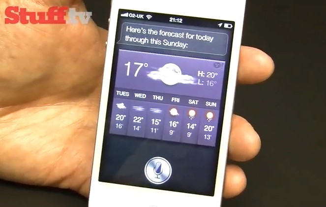 Siri assistant on iPhone 4S gets real world demo - SlashGear