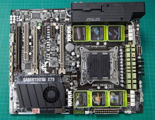 ASUS Sabertooth X79 motherboard rundown - SlashGear