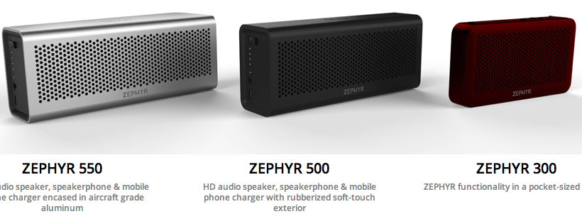 Spar Zephyr Bluetooth speaker takes your calls, charges your device ...