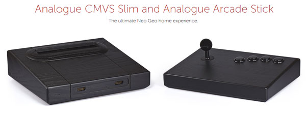 Analogue Interactive unveils Neo Geo joystick and new console color ...