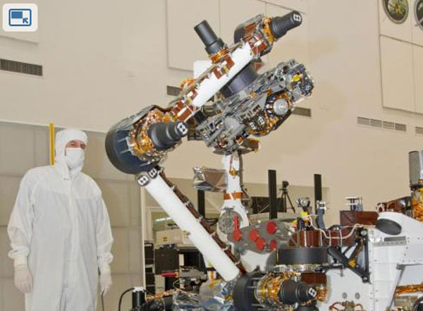 NASA's Curiosity rover sits on launch pad waiting to blast off to Mars ...