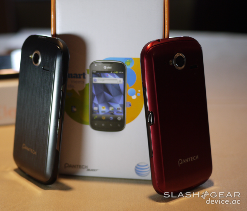 Pantech Burst Hands-on - SlashGear