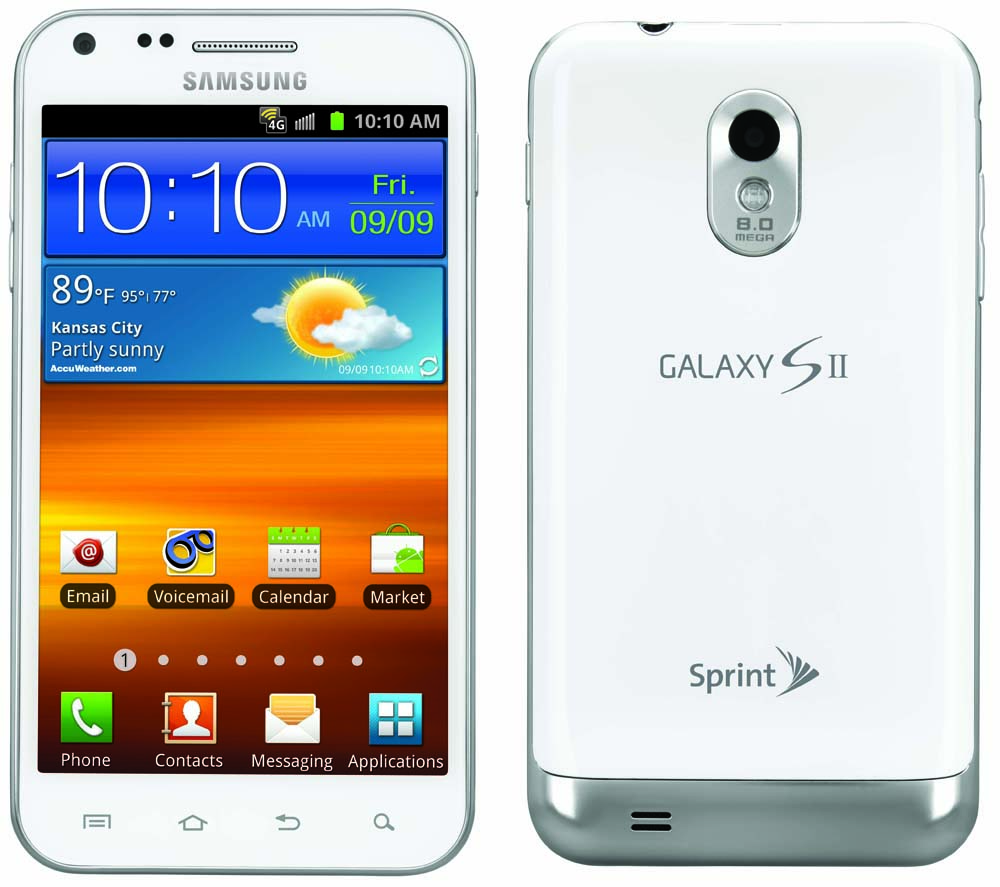 Samsung Galaxy S II Epic 4G Touch gets new "Frost White" edition ...