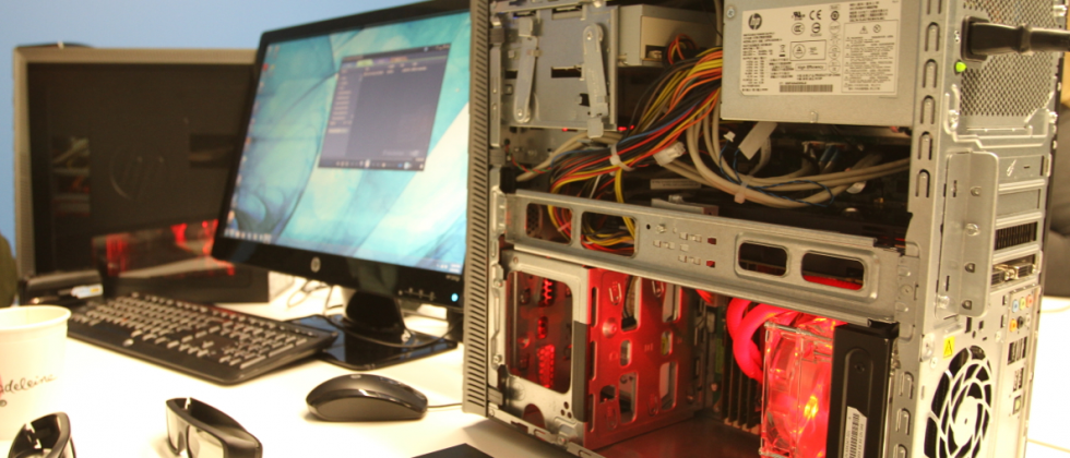 HP Pavilion HPE h9 Phoenix gaming PC hands-on - SlashGear