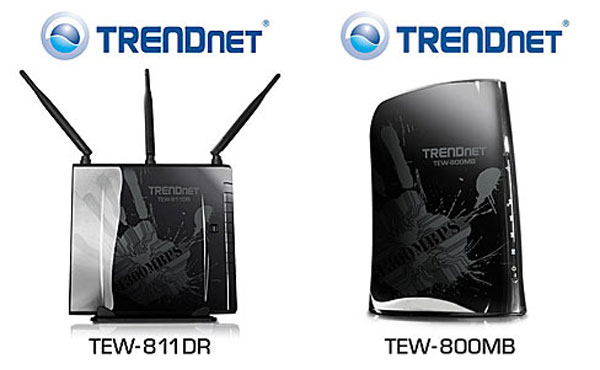 Trendnet shows off 1300Mbps wireless routers and adapters - SlashGear
