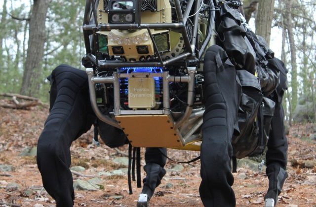 DARPA begins testing LS3 robot pack mule - SlashGear