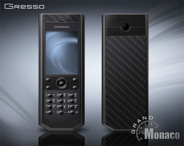 Gresso unveils extravagant Pure Black mobile phone - SlashGear