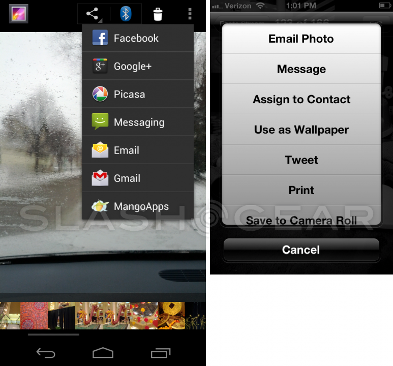 Switching between Android 4.0 ICS and iPhone 4S - SlashGear