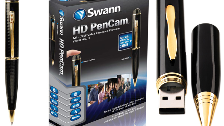 Swann HD PenCam and PenCam 4GB revealed and detailed - SlashGear