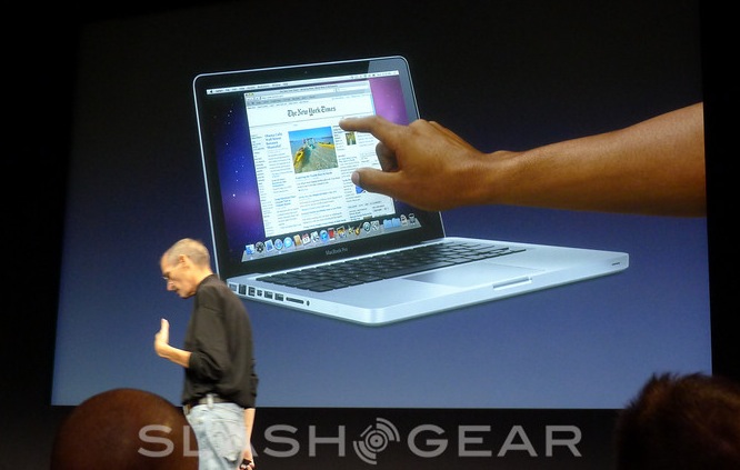 Apple's Cook coy on touchscreen Mac - SlashGear