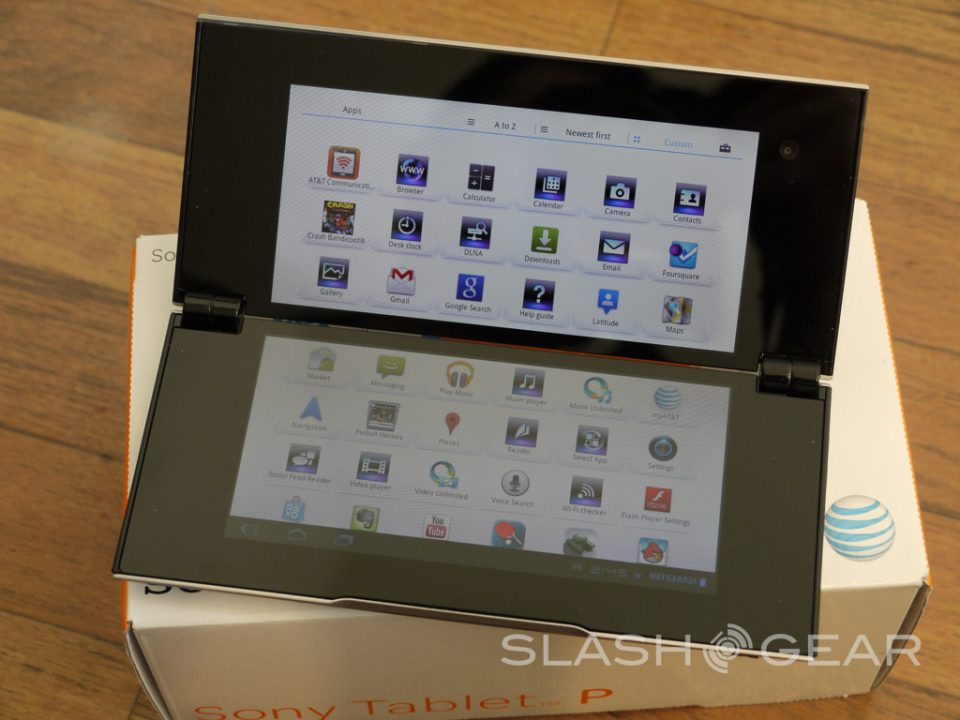 Sony Tablet P Review - SlashGear