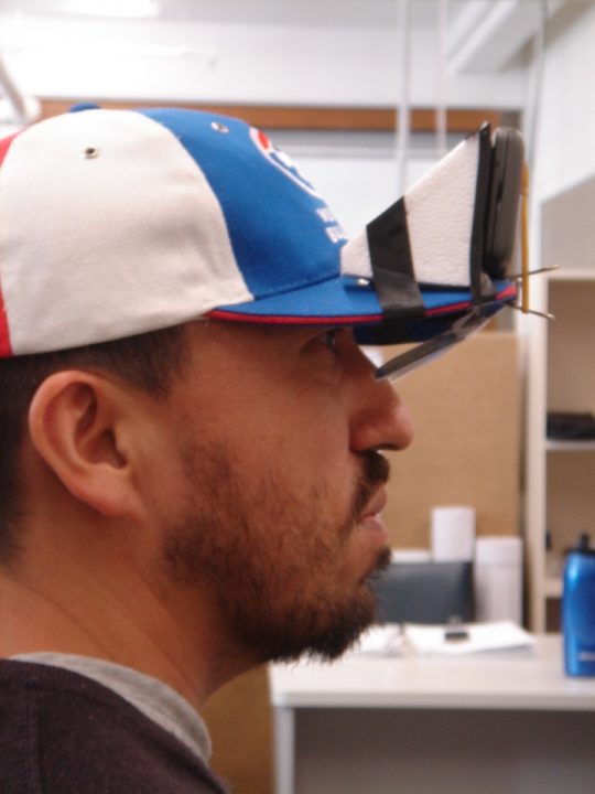 DIY Google Glasses obtrusively augment reality - SlashGear