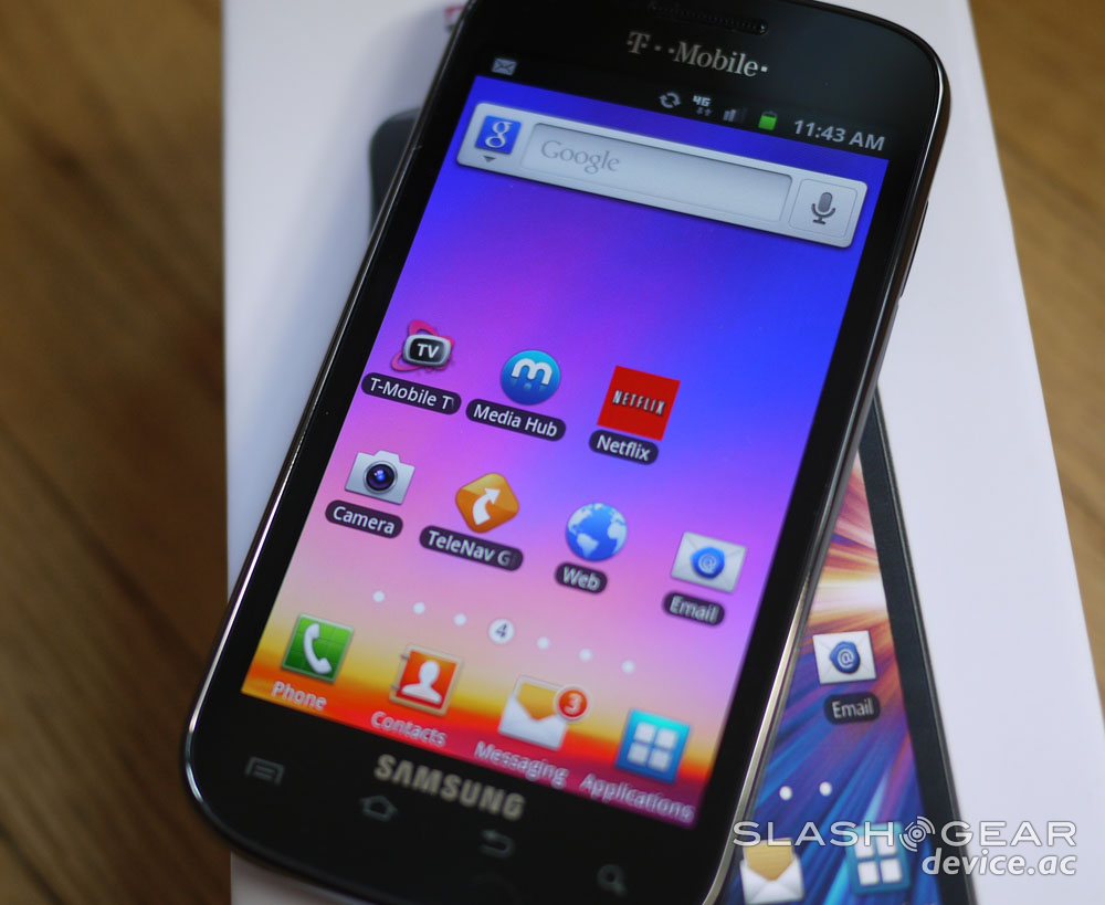 Samsung Galaxy S Blaze 4G Hands-on and Unboxing - SlashGear