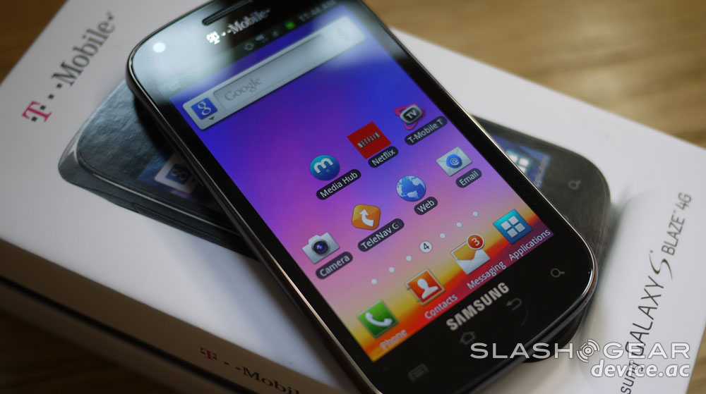 Samsung Galaxy S Blaze 4G Hands-on and Unboxing - SlashGear