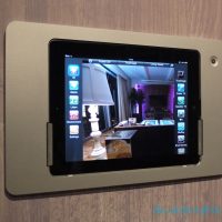 ThinkFlood motorized in-wall iPad dock hands-on - SlashGear