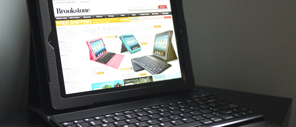 Brookstone Bluetooth Keyboard Pro for iPad Review - SlashGear