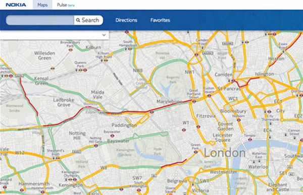 Nokia adds live traffic and geocoding to Microsoft Bing maps - SlashGear
