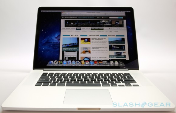 MacBook Pro 2012 15-inch with Retina Display Hands-on - SlashGear