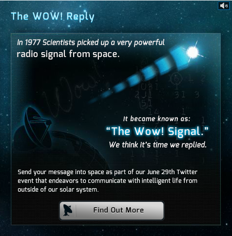 National Geographic invites everyone to reply to 1977 WOW! signal ...