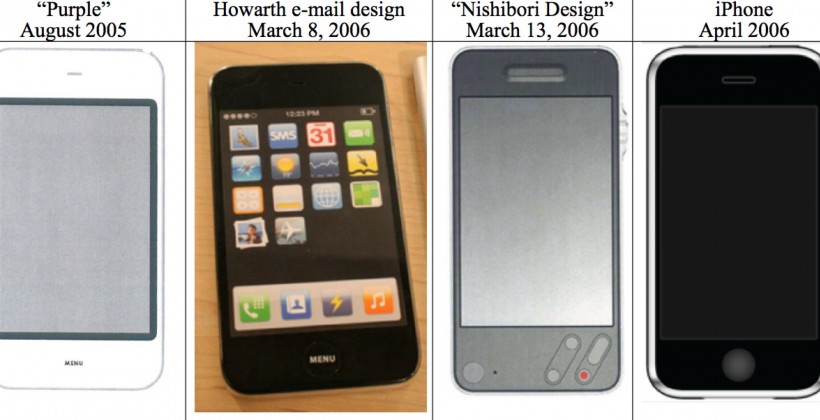 2005 iPhone "Purple" design revealed to squash Samsung's copy claims ...