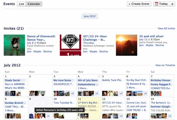 New Facebook Calendar View makes finding events easier - SlashGear