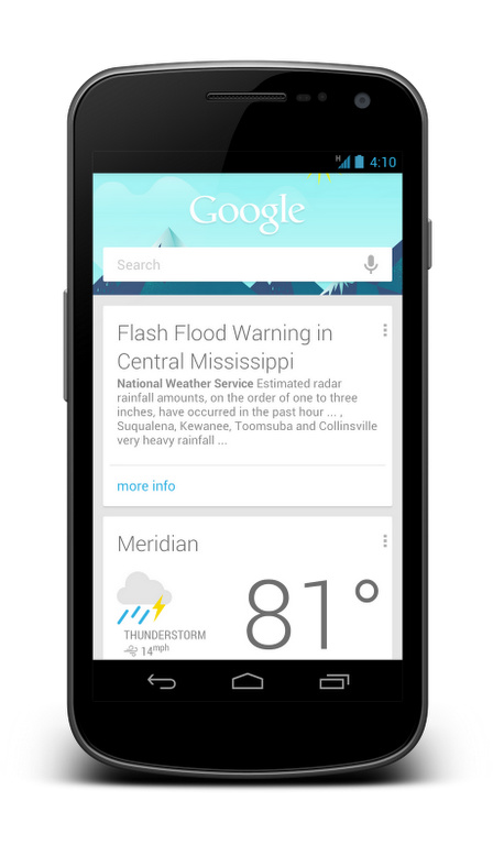 Google Now update brings emergency alerts to Android 4.1 Jelly Bean ...