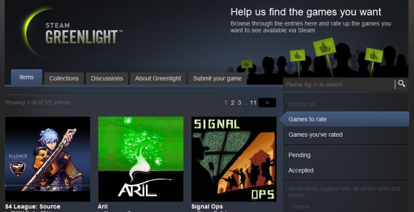 Steam Greenlight launches with hundreds of games to vote for - SlashGear