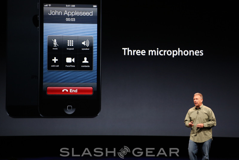 iPhone 5 comes equipped with three microphones - SlashGear