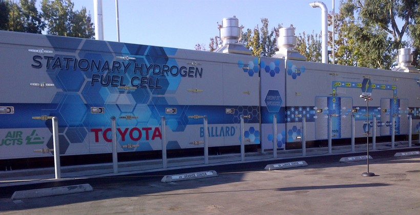 Toyota installs massive 1.1-megawatt hydrogen fuel cell generator at ...