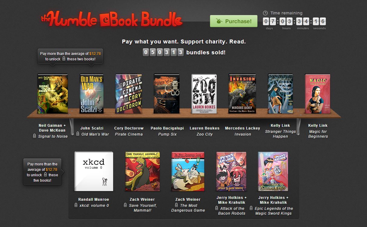 Humble eBook Bundle adds five new books - SlashGear