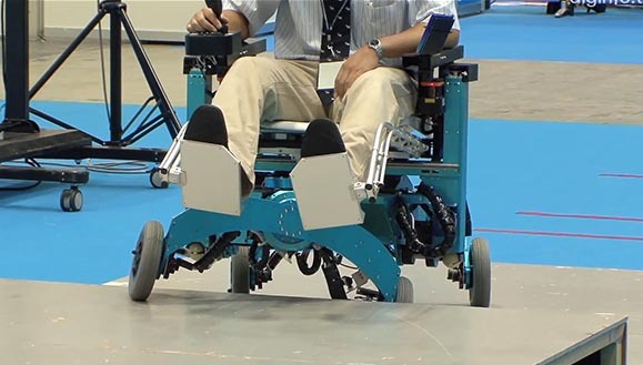 Robotic wheelchair concept provides leg-like movements, climbs stairs ...