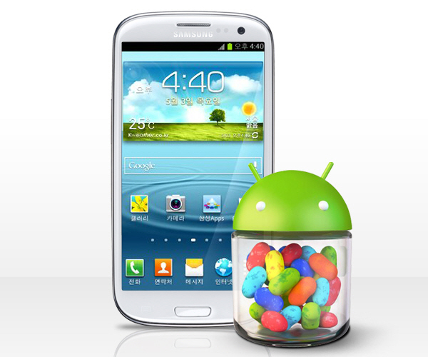 Samsung Galaxy S III Jelly Bean update arrives in Korea - SlashGear