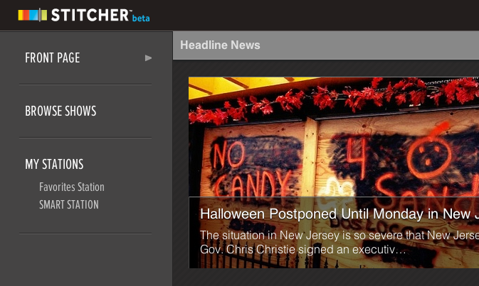 Stitcher releases web app for desktop users - SlashGear