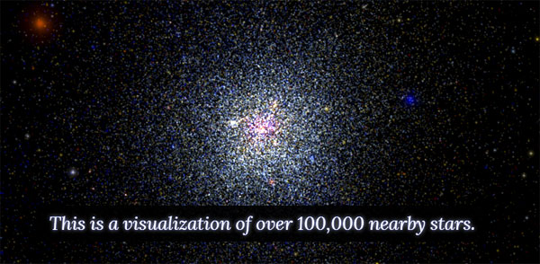 Google helps you kill time with 100,000 Stars experiment - SlashGear