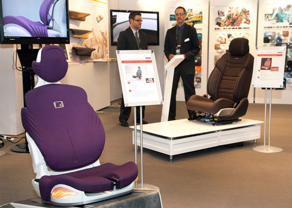 Automotive seats of the future will be Bluetooth connected and self ...