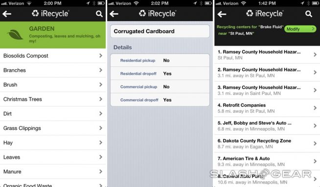 iRecycle app for iOS and Android Review - SlashGear
