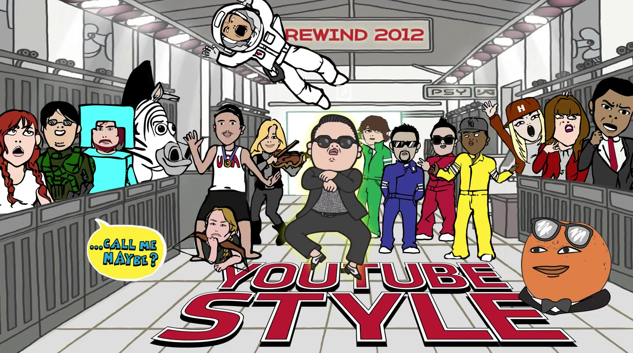 Rewind YouTube Style 2012: Psy leads YouTube star mash-up - SlashGear